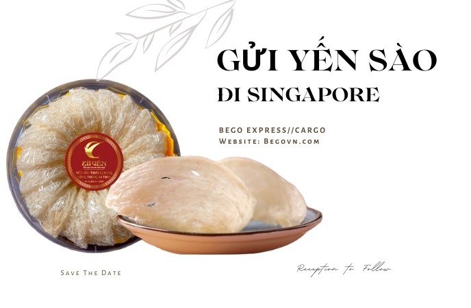 Dịch vụ gửi yến sào đi Singapore